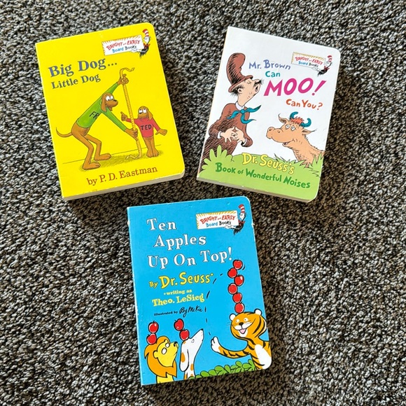 Toys | 3 Mini Books Dr Seuss | Poshmark